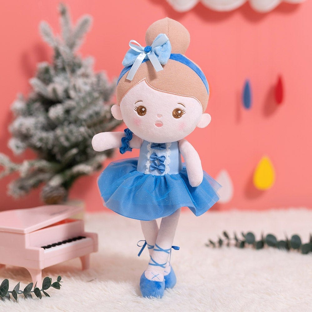 Baby's first doll toy gift, personalized cute baby doll, Blue Ballerina ...